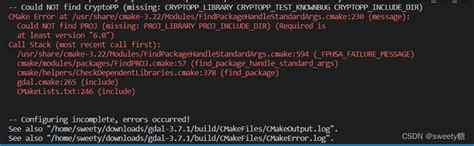 Linux下使用cmake安装gdal37gdal Linux Csdn博客