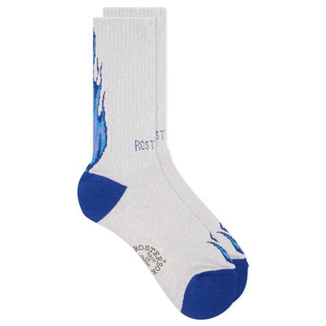 Rostersox Fire Socks Blue End Us
