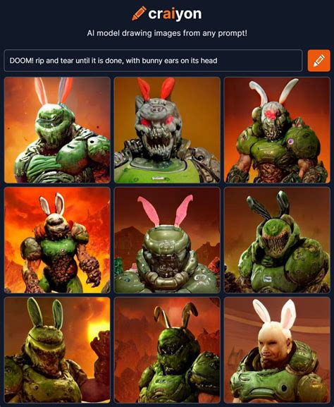 Dalle Minidalle Mini · New Doom Slayer Enters Beware