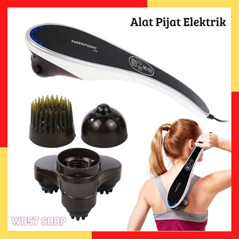 Jual Alat Pijat Terapi Elektrik Getar Pegal Capek Pundak Punggung Kaki ...