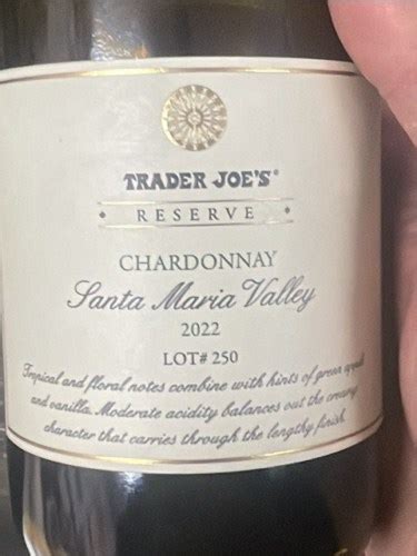 Trader Joes Reserve Chardonnay Lot 250 Vivino Australia