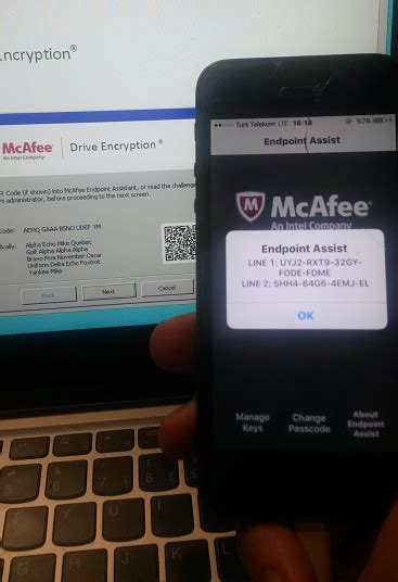 How To Recovery McAfee Drive Encryption With Mobile Phone SecurCan Security Article