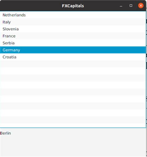 Write A Javafx Application That Allows A User To Select A Co Quizlet