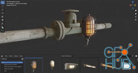 Modeling And Texturing Practice In Blender Old Lamp Gfx Hub 20