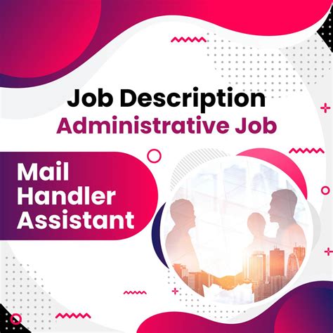 Job Descriptions Mail Handler Assistant