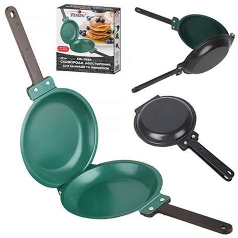 Сковорода двухсторонняя Stenson Pancake MH-3565 20 см – фото, отзывы ...