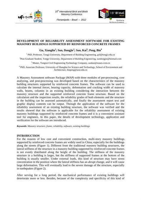 Pdf Development Of Reliability Assessment Software · Pdf