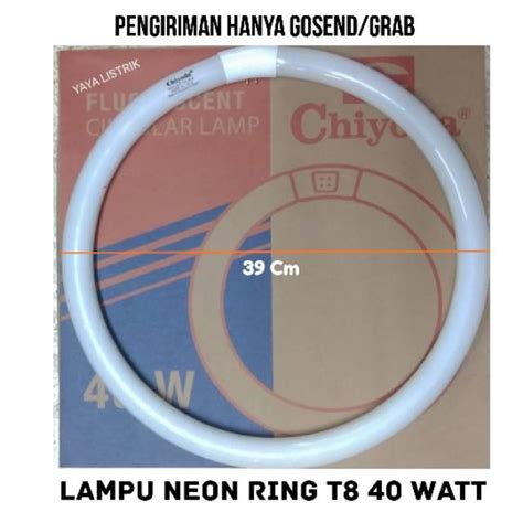 Lampu Neon Ring Watt Chiyoda Shopee Indonesia
