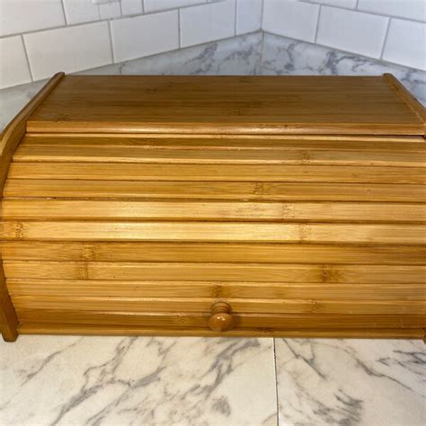 Roll Top Bread Box Etsy