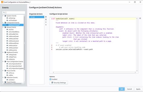 How To Highlight Clicked Item On Horizontal Menu General Discussion Inductive Automation Forum