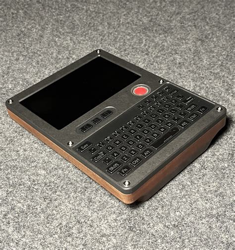 Raspberry Pi 5 Powers Retro Futurism 1980s Cyberdeck With Custom Milled