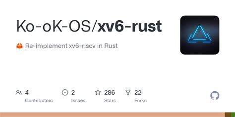 github ko ok os xv6 rust 🦀️ re implement xv6 riscv in rust