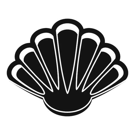 Premium Vector Nice Shell Icon Simple Illustration Of Nice Shell Vector Icon For Web