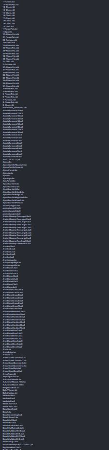 Modpack Dependencies Should Only Show Jar Files · Issue 411 · Modrinth