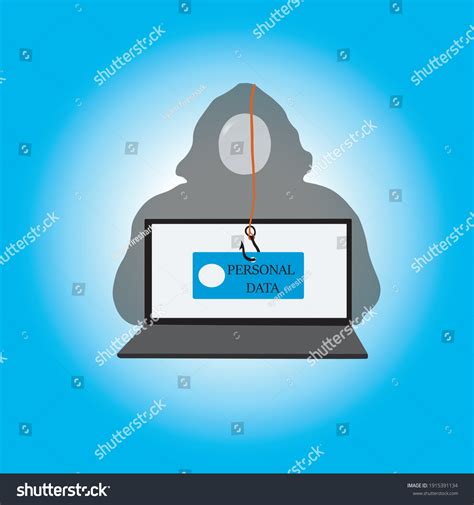 Vector Illustration Hacker Behind Computer Try Stock Vector Royalty Free 1915391134 Shutterstock