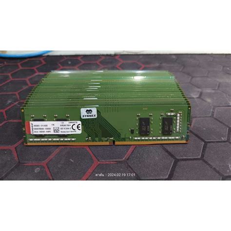4gb Ddr4 Kingston Pc มือสองสภาพสวยๆรับประกัน Lifetime By Synnex