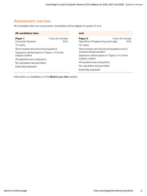 Cambridge O Level Computer Science Syllabus Pdf World Wide Web Internet And Web
