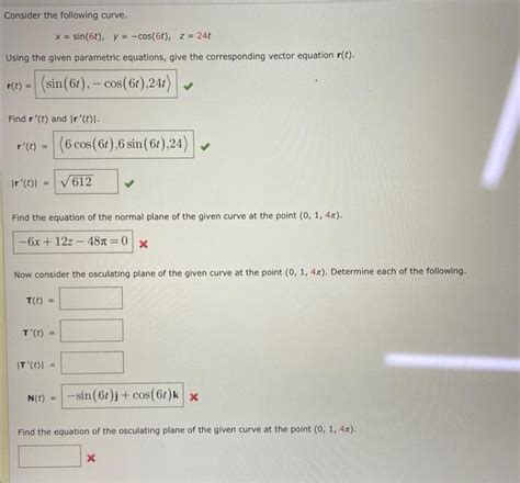 answered consider the following curve x … bartleby