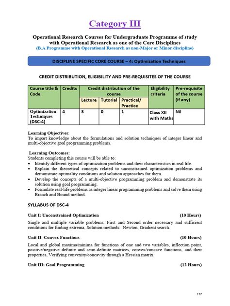 or sem 4 pdf pdf mathematical optimization mathematics