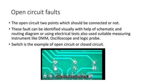 Fault Finding Method