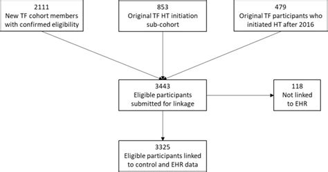 Figure 2 Flow Diagram For Assembling The Analytic Data Set Stroke And Blood Clot Risk In