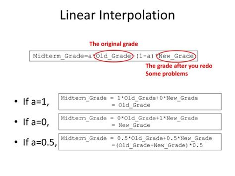 Ppt Linear Interpolation Powerpoint Presentation Free Download Id 2498201