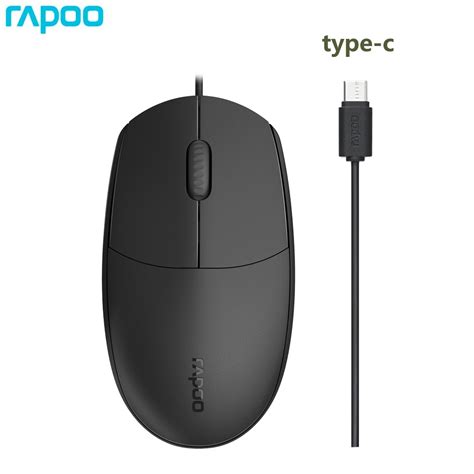 Rapoo N C Type C Wired Mouse Shopee Philippines