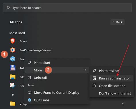 Ways To Launch A Program With Run As Administrator In Windows