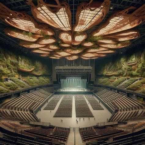 Fantasy Concert Arena Concert Venue Design Fantasy Auditorium