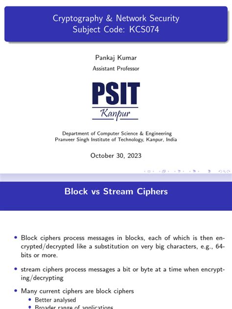 Lecture 15 Download Free Pdf Cipher Cryptography