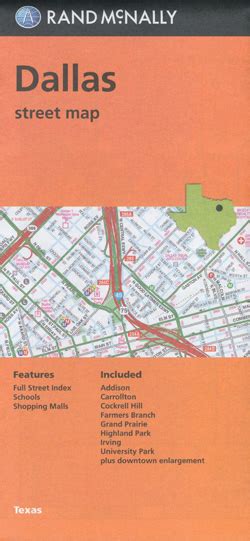 Dallas Map Rand Mcnally Maps Books And Travel Guides