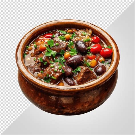 Premium Psd Feijoada Isolated On White Background