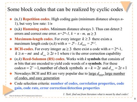 3320 cyclic codes ppt programming languages computing
