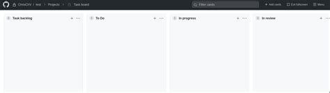 Project Management On Github
