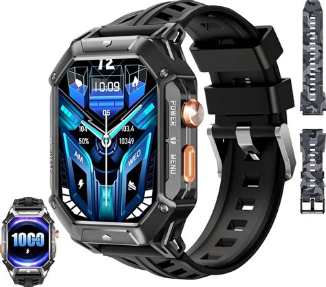Oukitel launches new long-lasting BT80 rugged smartwatch with discount ...