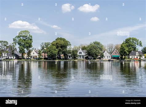 Boat Tour Through Broek In Waterland A Typical Dutch Village In The