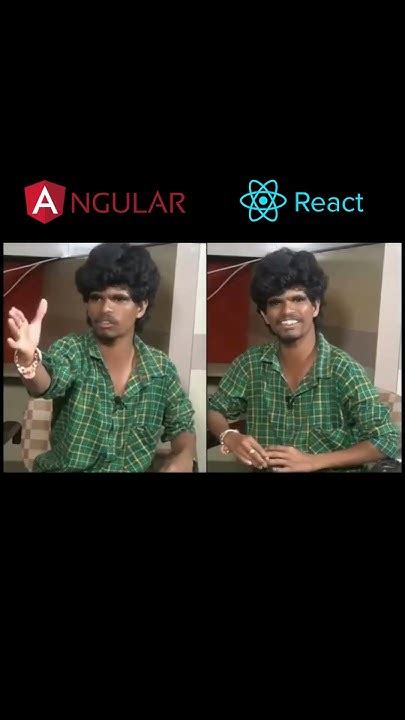 React Js Vs Angular Reactjs Angular Devknus Shorts Youtube