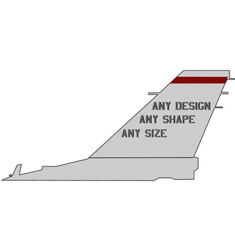 Custom Military Aircraft Tail Flashes Mahogany Wood Plaques