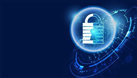 Abstract Technology Cyber Security Privacy Information Network Concept