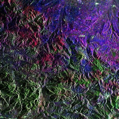 Rgb Composition Of The Three Master Ers 1 Multi Temporal Images Shown