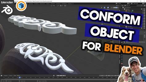 Wrap Objects Onto Other Objects In Blender With Conform Object Youtube