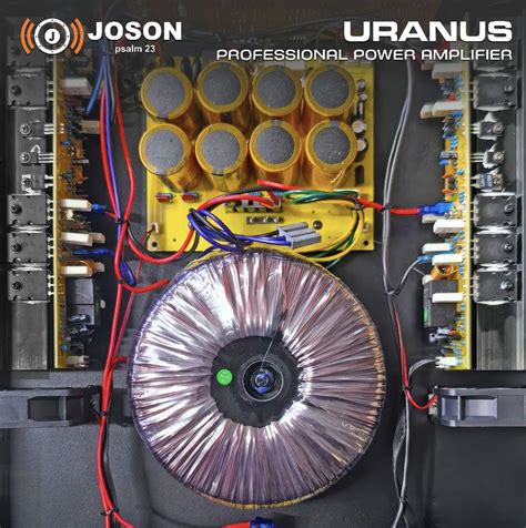 Joson Uranus 1650 Watts Professional Power Amplifier Pure Copper