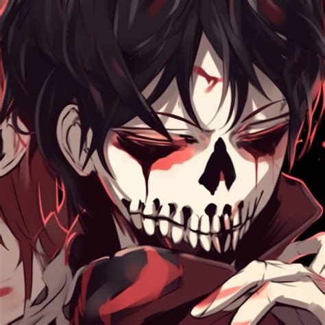 Creepy Companions Halloween Themed Matching Pfp Couple Anime
