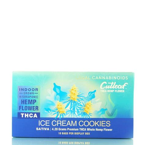 Cutleaf Thca Flower 42g Per Pack 10 Count Display — Mj Wholesale