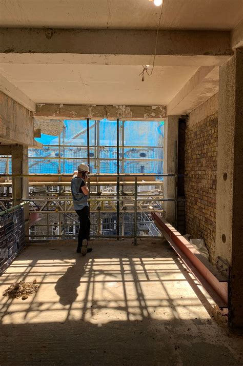 Structural Steel Commences Hut