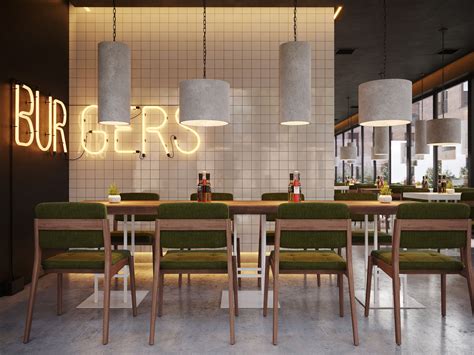 Burgers Restaurant In Almaty Kazakhstan Design Interieurontwerp