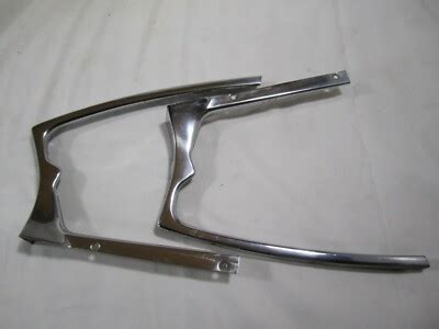 1958 Cadillac Sedan Rear Vent Window Surround Trim Lh And Rh 58 Ebay