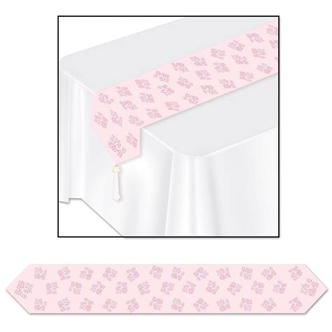 Printed Its A Girl Table Runner Michaels