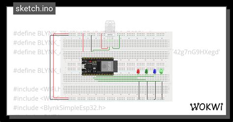 Prj Led Blynk Dht Wokwi ESP STM Arduino Simulator