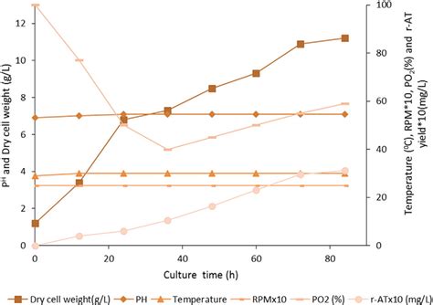 Fed Batch Fermentation Process Variables Of Rhat From Saccharomyces Download Scientific Diagram